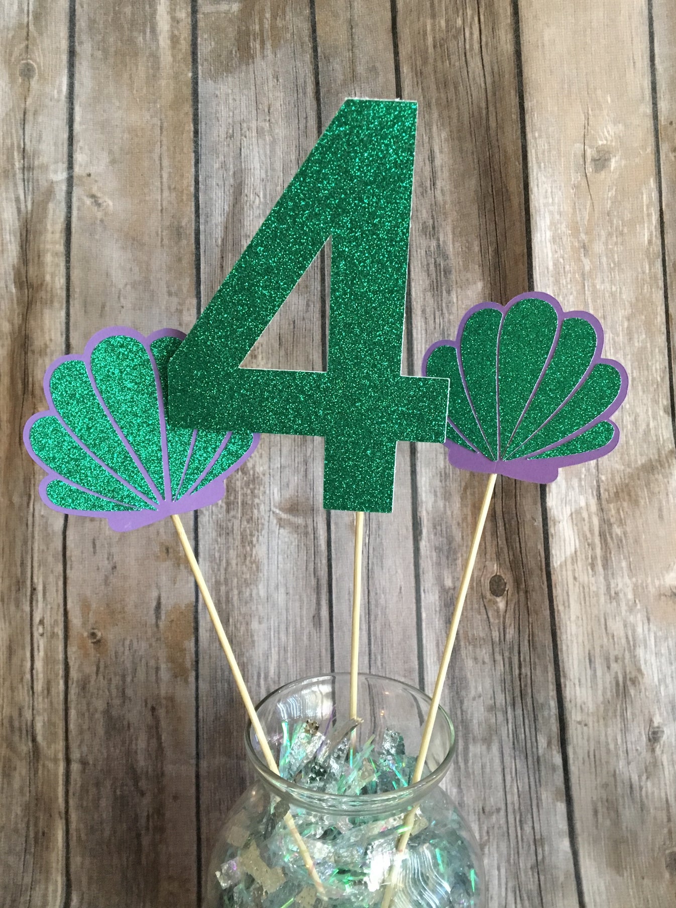 Mermaid Party Decor, Girls Birthday, Summer Decoration, Mermaid Shells ...